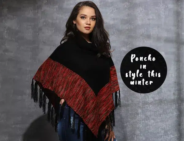 How to Sport a Poncho in Style This Winter | Chic & Cozy Looks